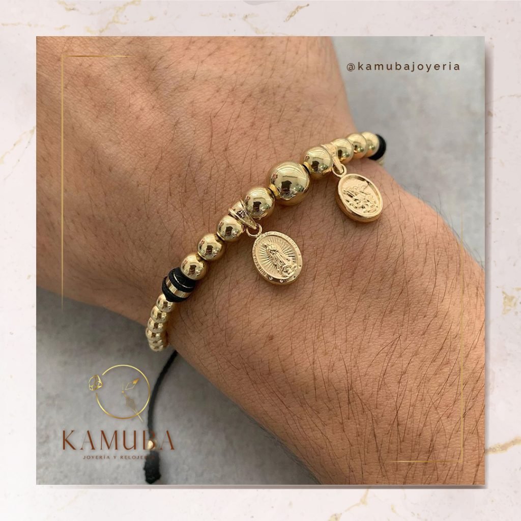 Pulsera artesanal oro 18k - Kamuba Joyería | Oro 18k | Joyas en Oro 18k