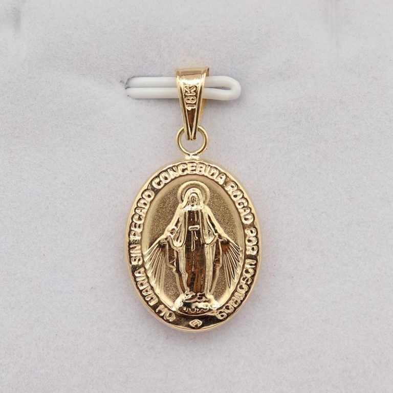 Dije Virgen Milagrosa | Oro 18k - Kamuba Joyería | Oro 18k | Joyas en ...